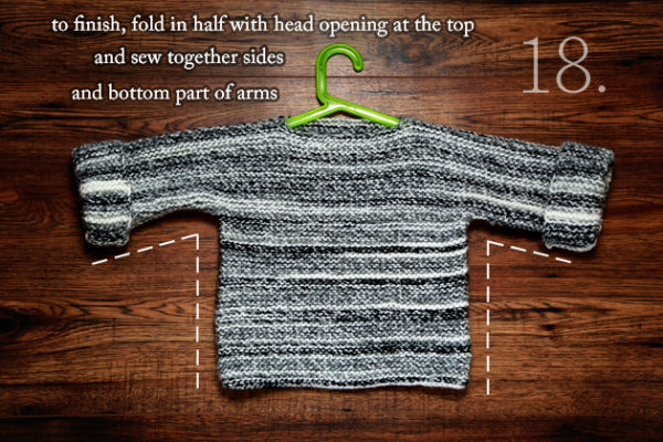 The Easiest Knit Pullover (Made In One Piece) – Zoom Yummy – Crochet ...